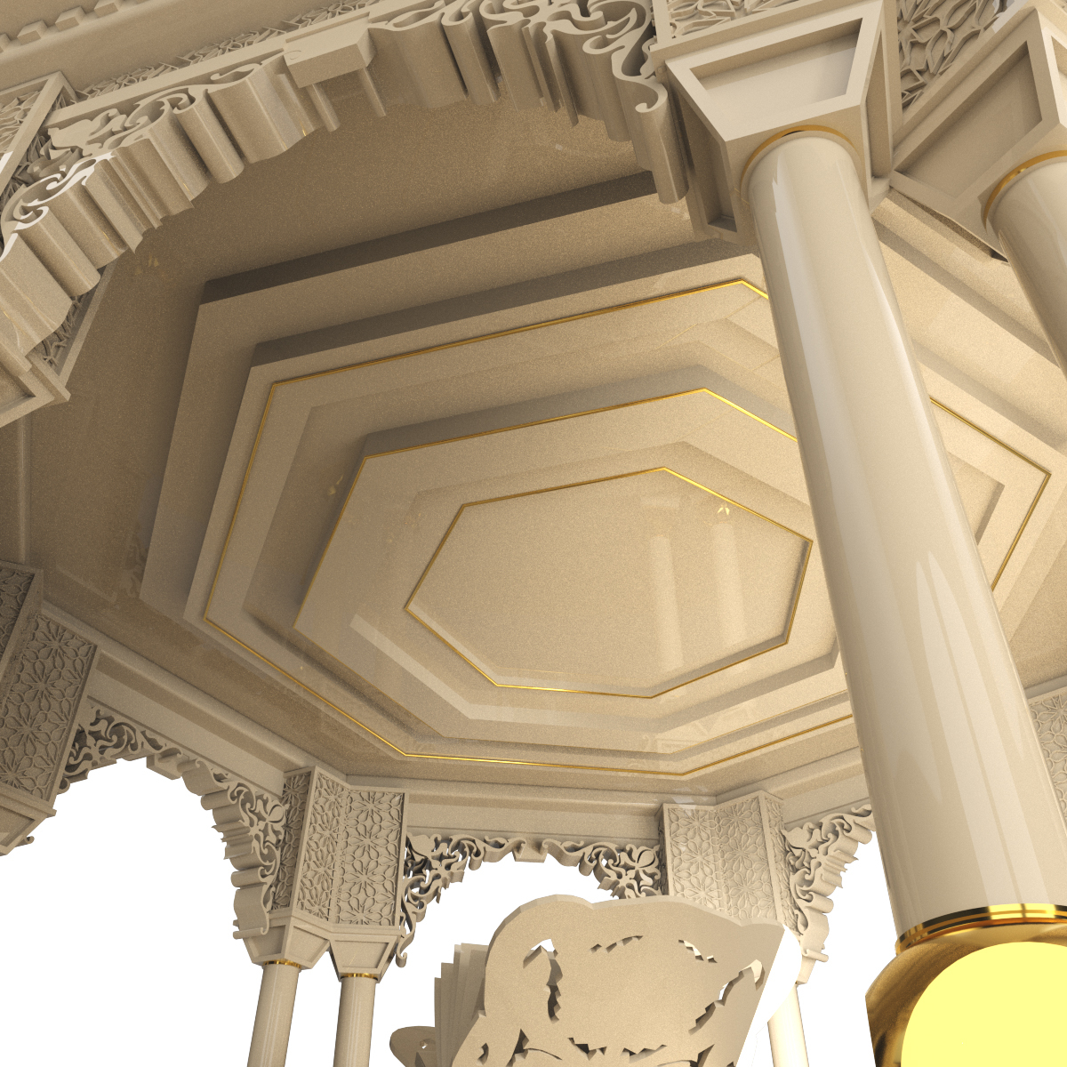 Arc islamic 3D model - TurboSquid 1532922