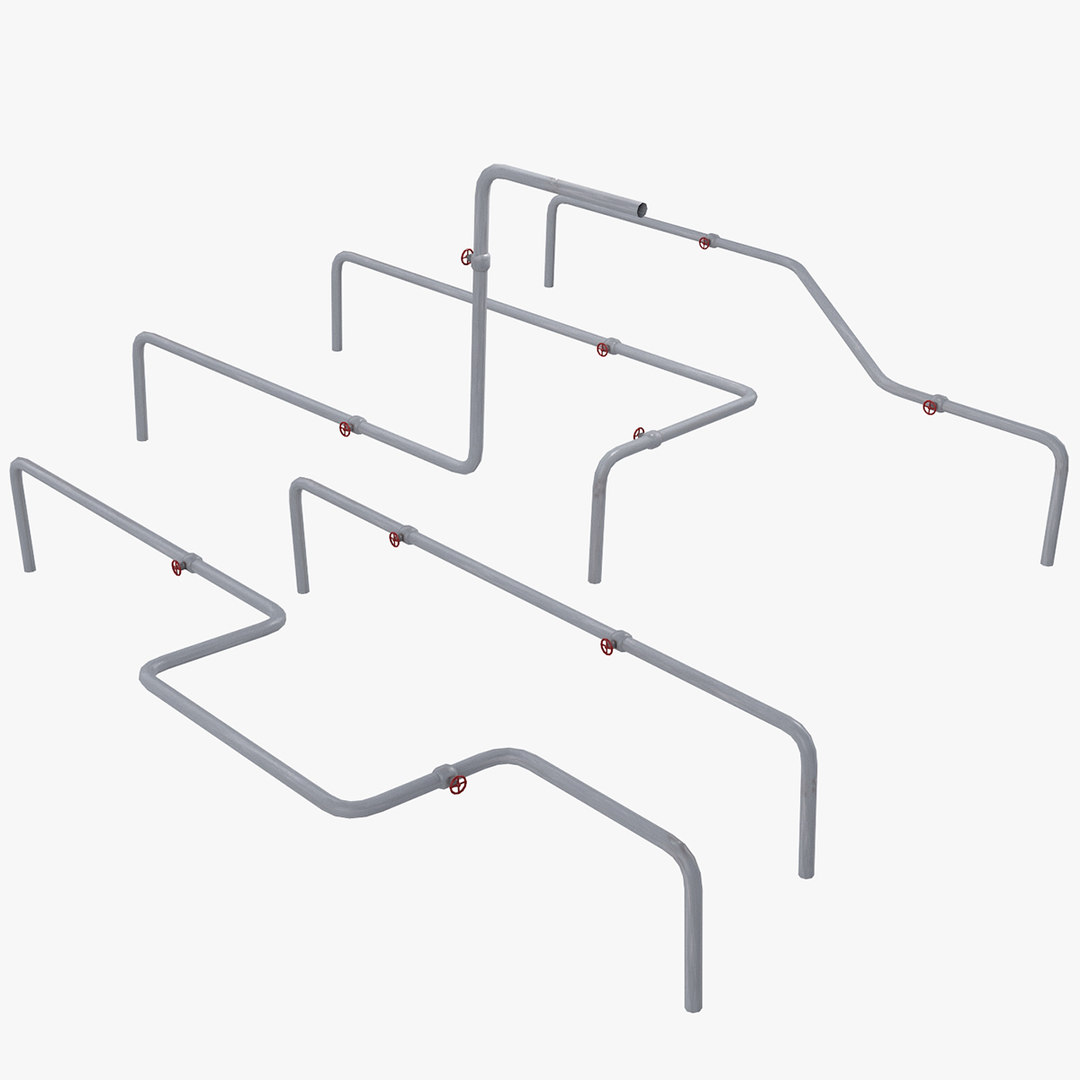 Water pipe 3D model - TurboSquid 1532934