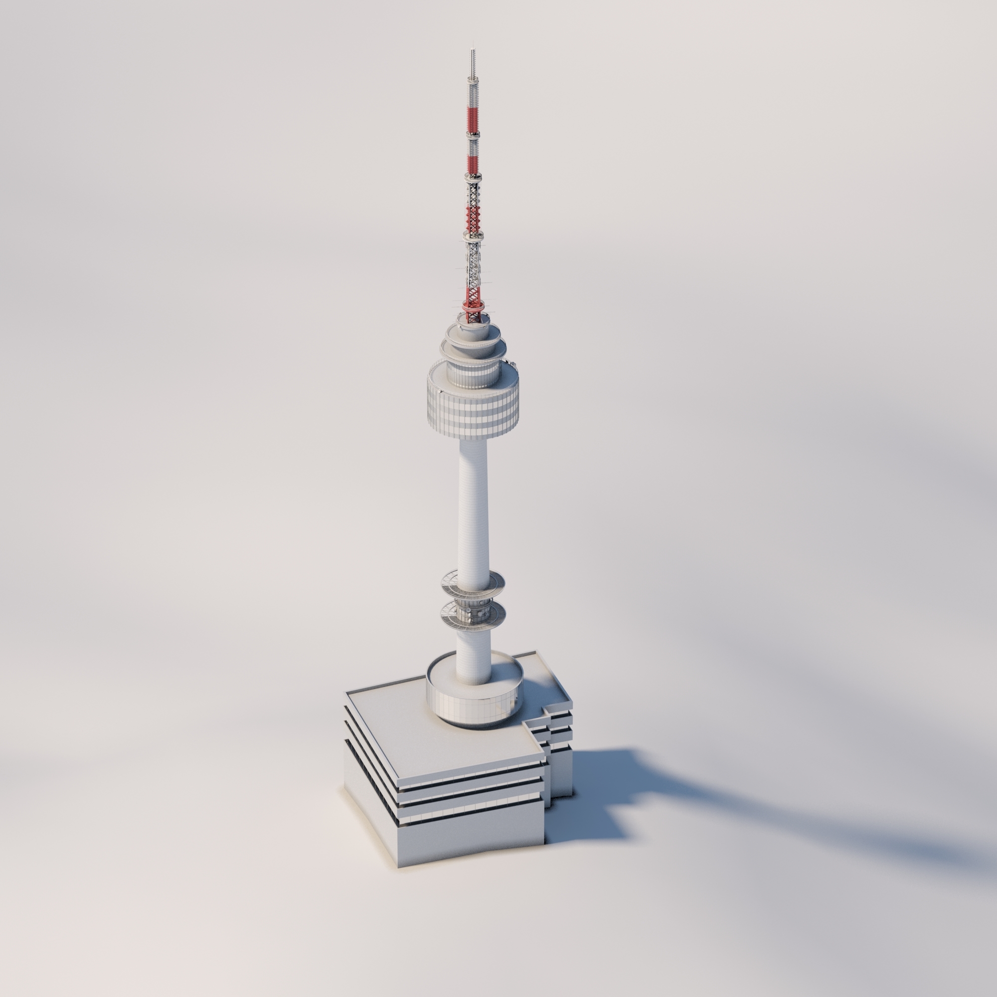 3D n seoul tower terrain model - TurboSquid 1533006