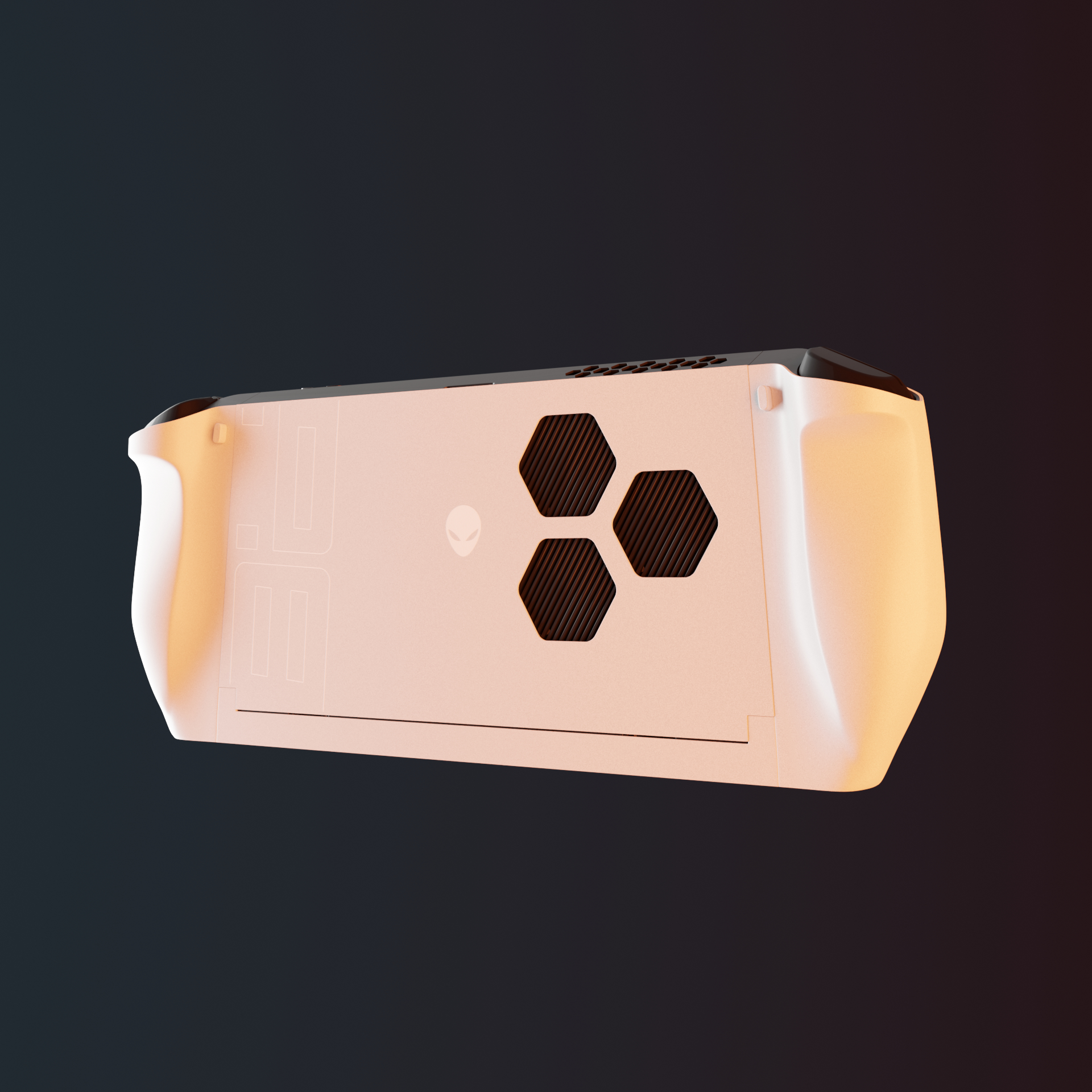 3D alienware concept ufo - TurboSquid 1533077