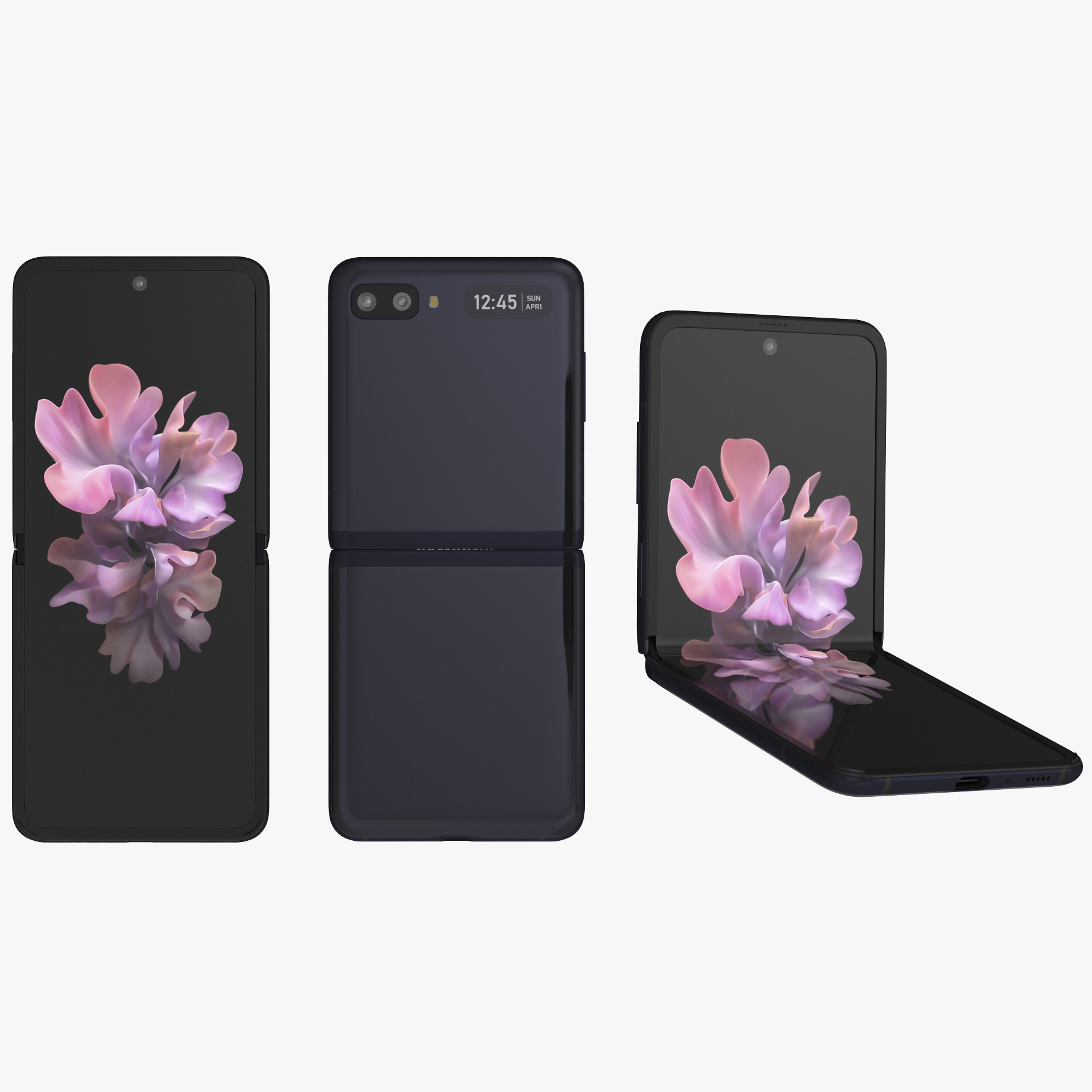 3D samsung galaxy z flip model - TurboSquid 1533052