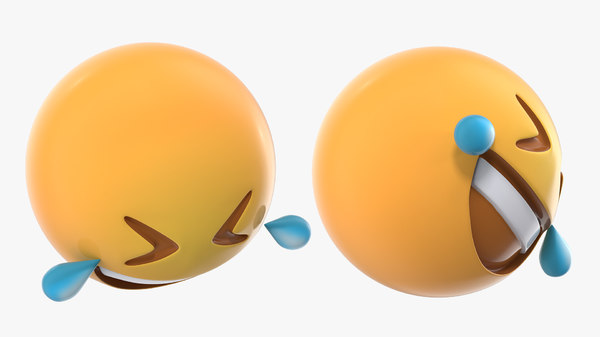 在地上打滚大笑表情包3D模型 - TurboSquid 1533412