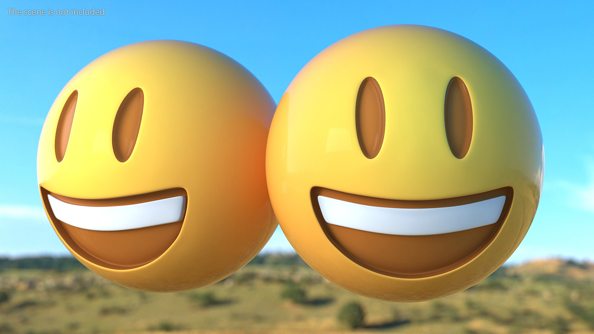 3D smiling emoji - TurboSquid 1533419