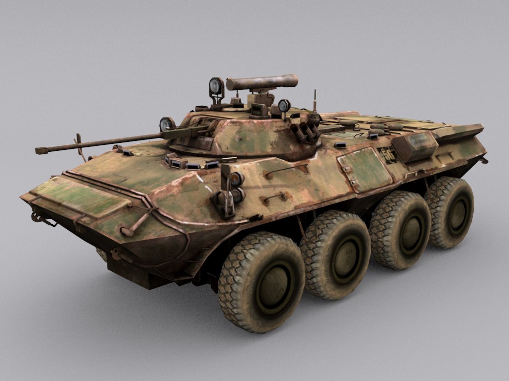 Btr-80 btr 3D - TurboSquid 1533482