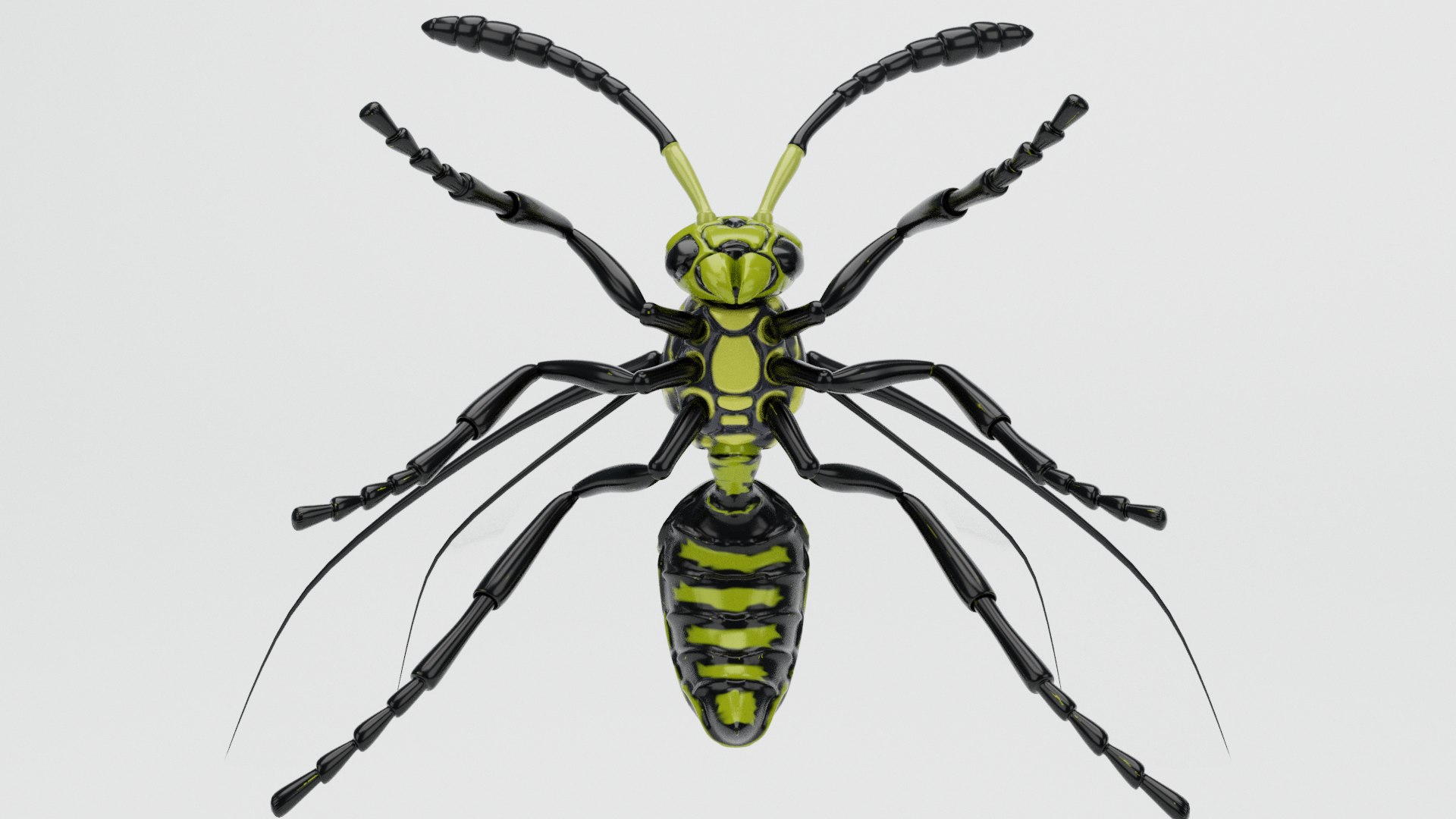 3D wasp insect nature animation model - TurboSquid 1533639