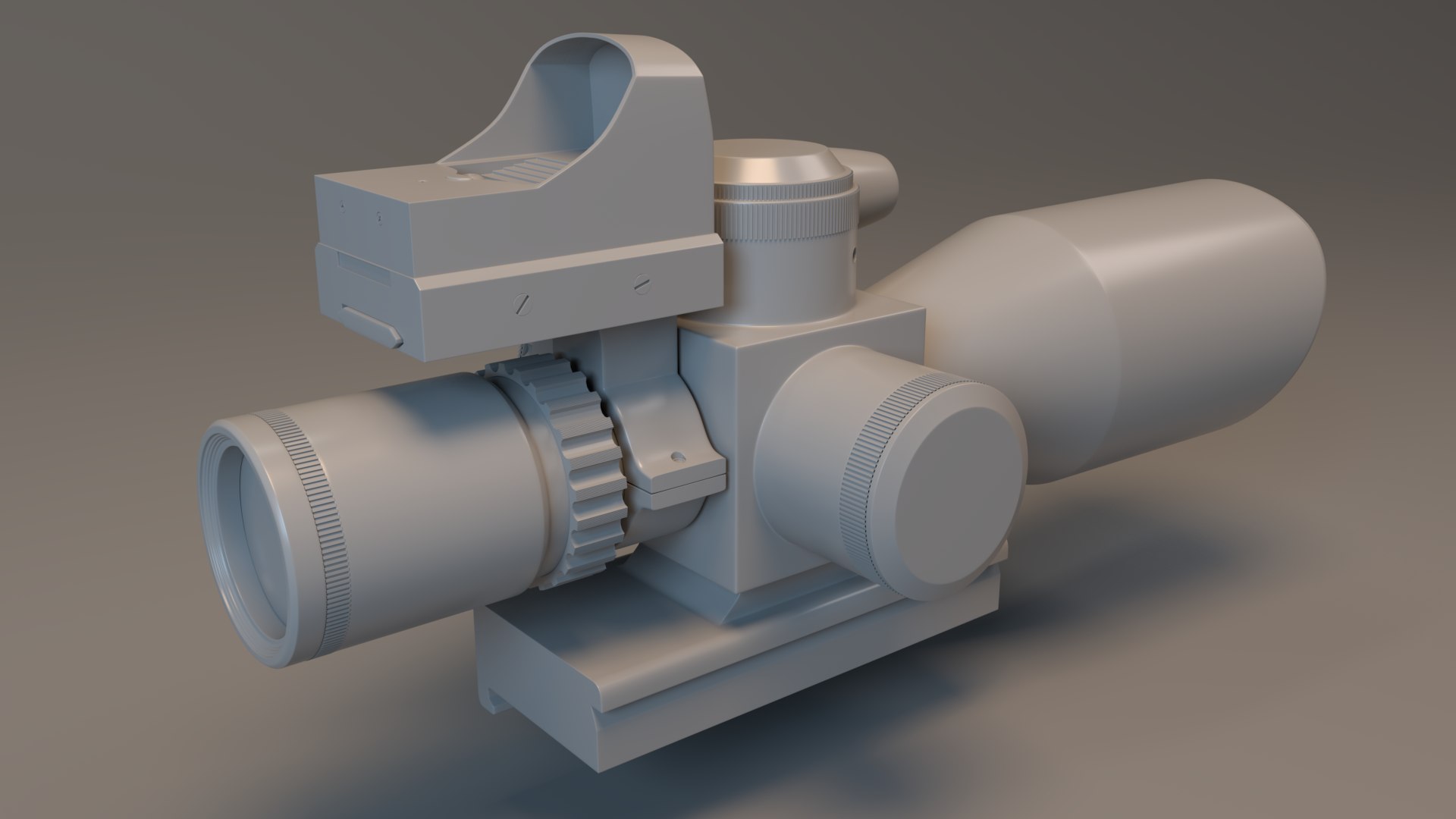 3D hybrid scope - TurboSquid 1533651