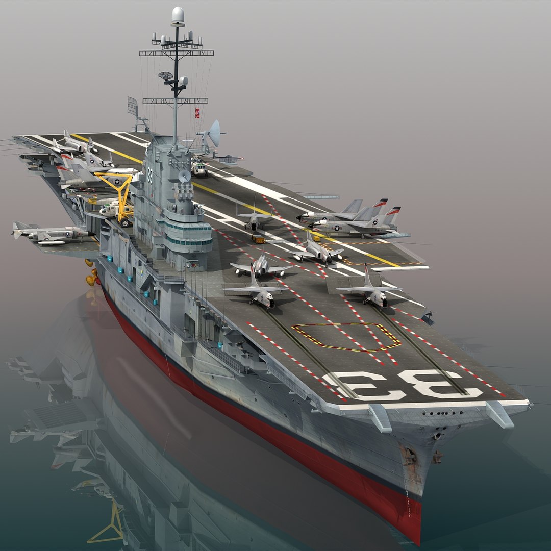 Uss kearsarge cvs 33 3D model - TurboSquid 1533692