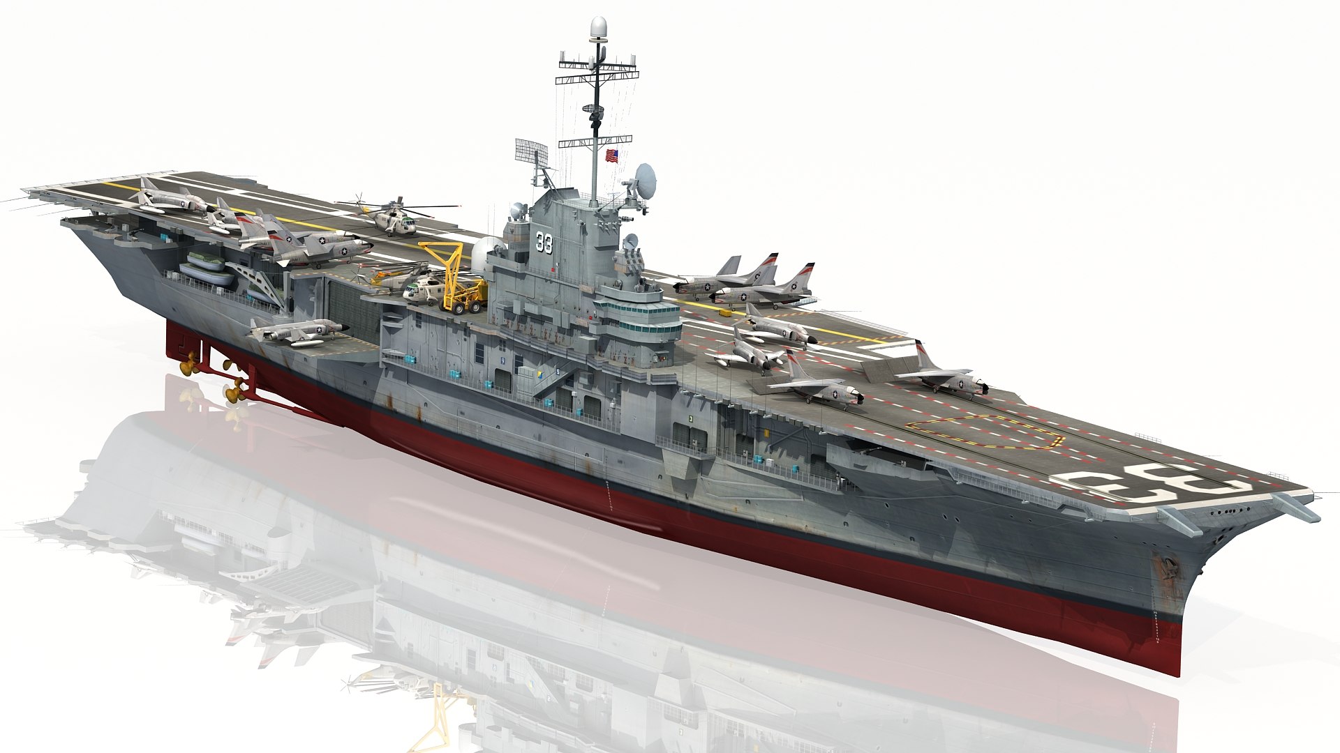Uss kearsarge cvs 33 model - TurboSquid 1533762