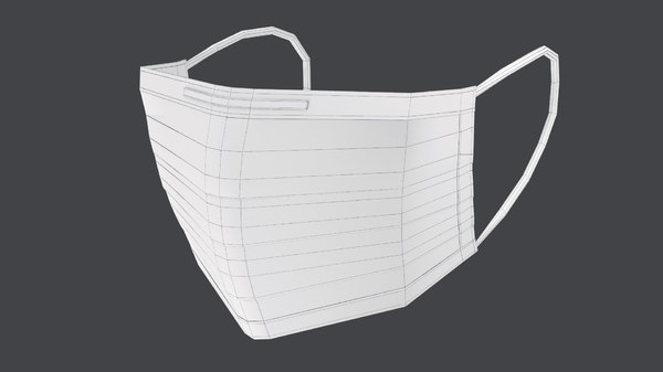 Surgery mask 3D model - TurboSquid 1533879