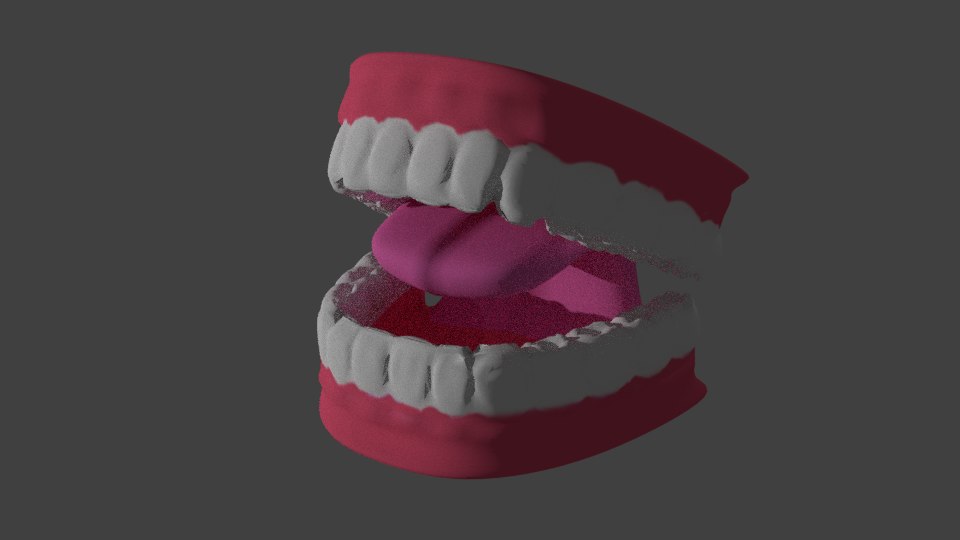 Blender teeth dentures 3D - TurboSquid 1533929