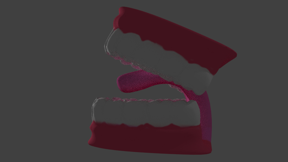 Blender teeth dentures 3D - TurboSquid 1533929