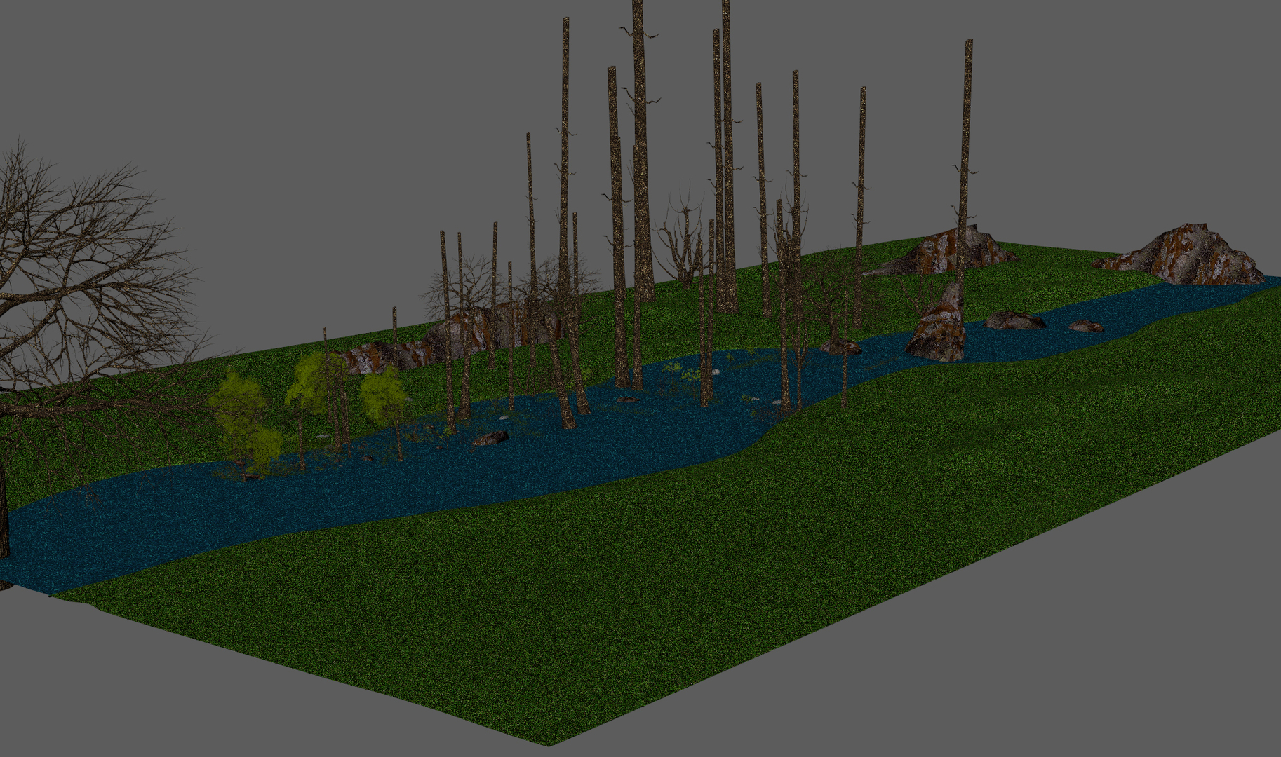 Swamp 3D - TurboSquid 1533957