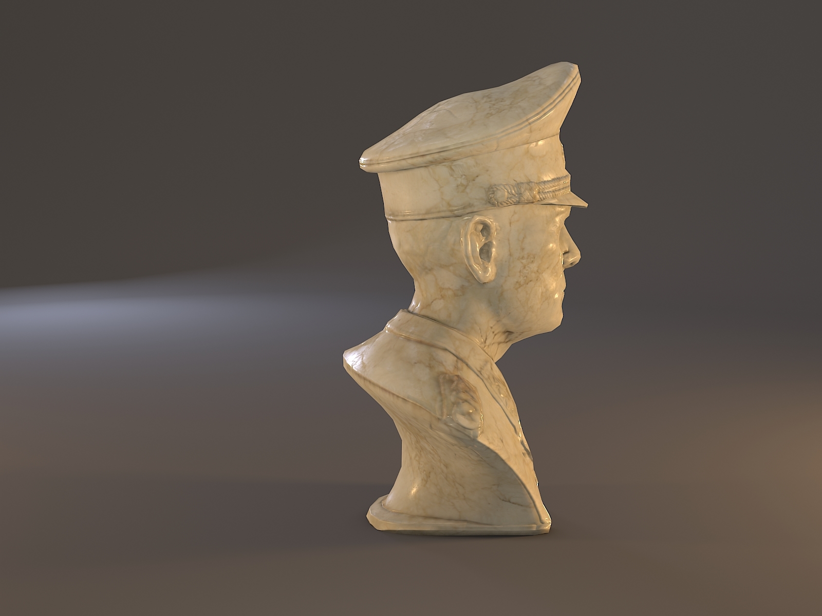 Erwin rommel bust model - TurboSquid 1534148