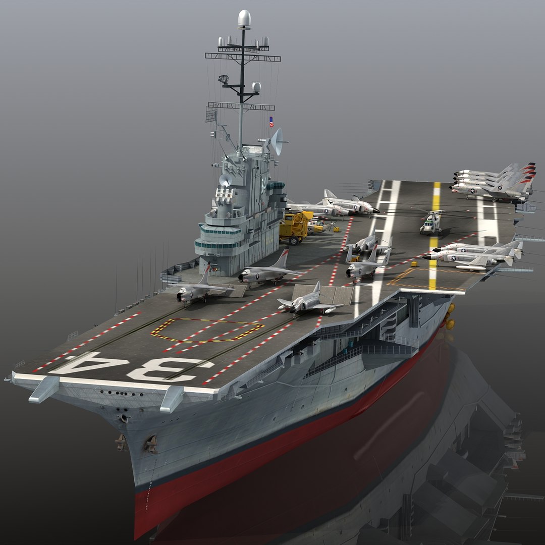 3D uss oriskany cvs-34 cvs - TurboSquid 1534170