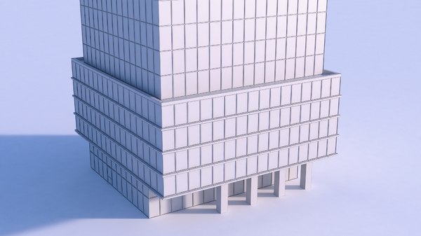 Skyscraper buildings 3D model - TurboSquid 1534610