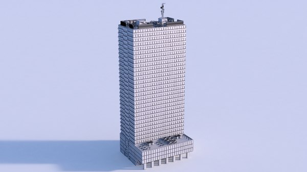 Skyscraper buildings 3D model - TurboSquid 1534610