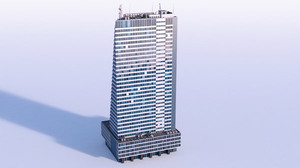 Skyscraper buildings 3D model - TurboSquid 1534610
