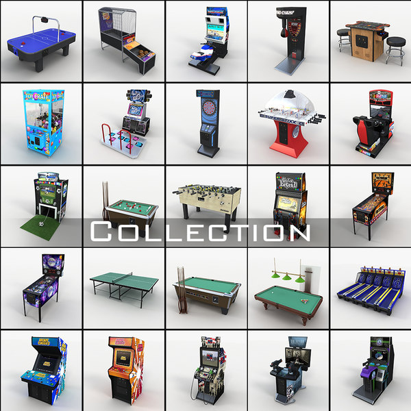 classic robotron arcade 3d model