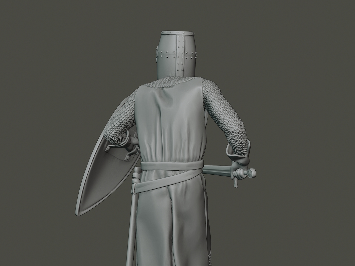 3D model knight templar action t1 - TurboSquid 1466152