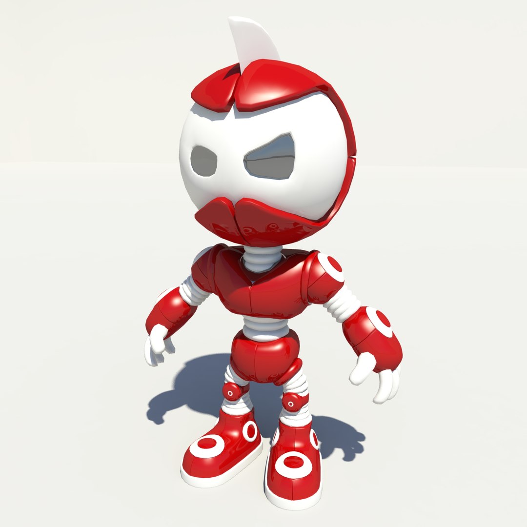 Robot character 3D model - TurboSquid 1534429