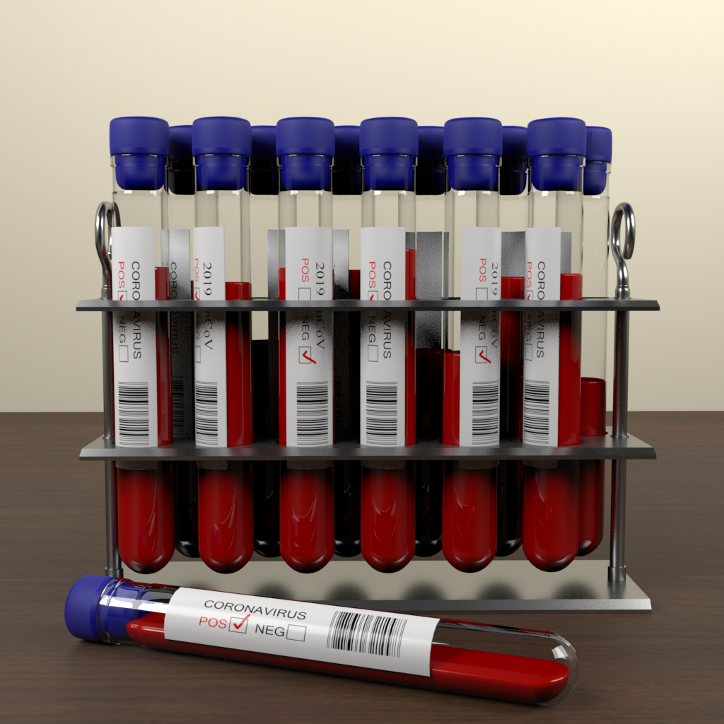 3D test tubes - TurboSquid 1534434