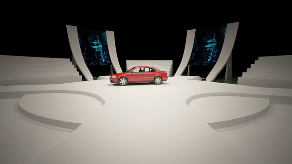 3D car stage design model - TurboSquid 1534463