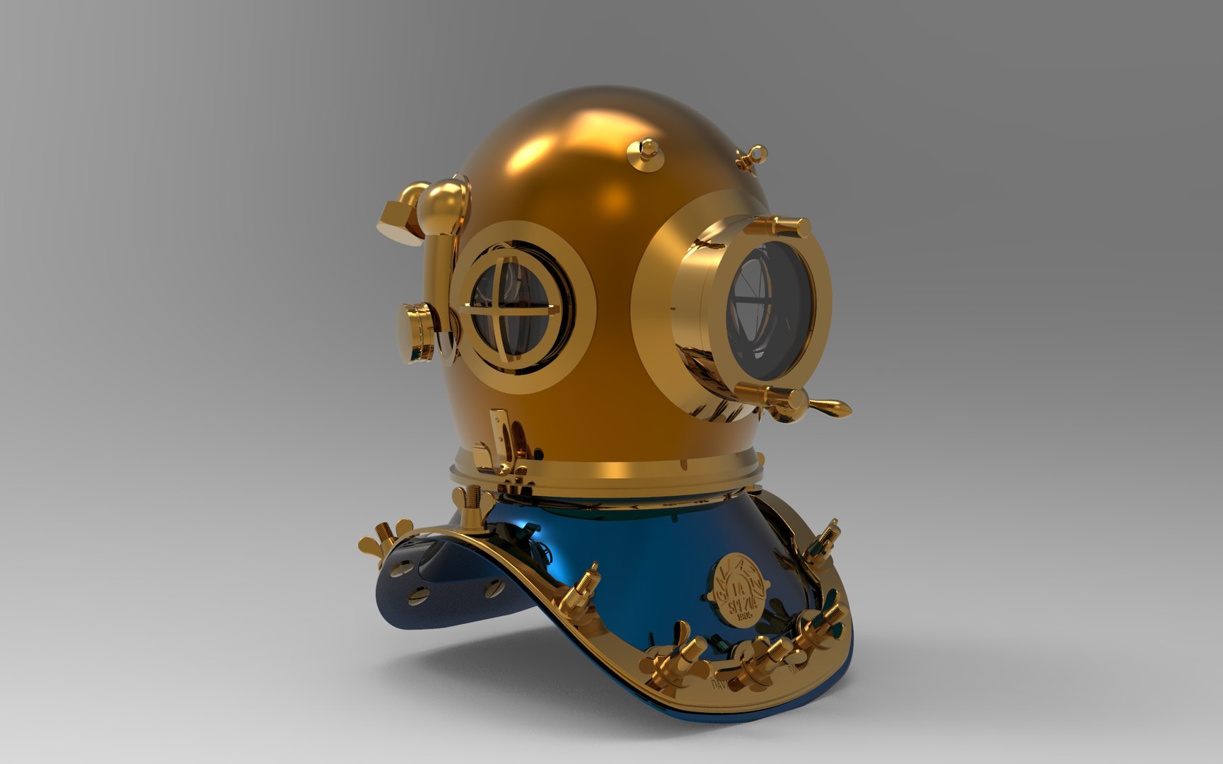 3D model navy deep sea divers - TurboSquid 1535143