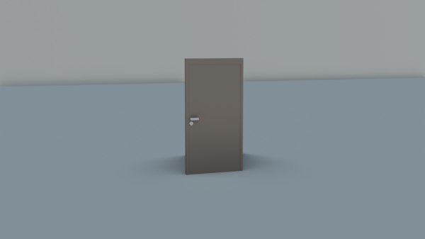 modèle 3D de Porte Moderne gratuit - TurboSquid 1534644
