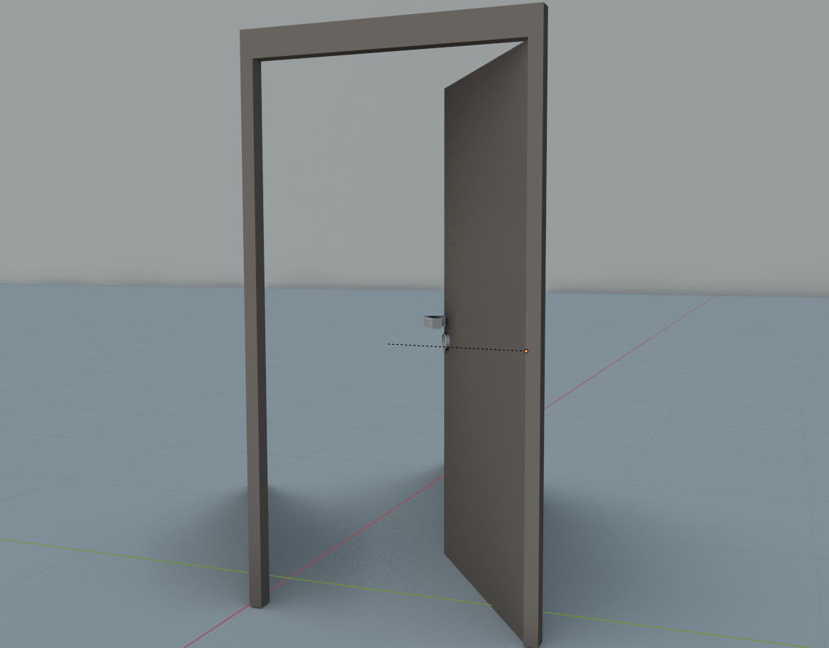 modèle 3D de Porte Moderne gratuit - TurboSquid 1534644