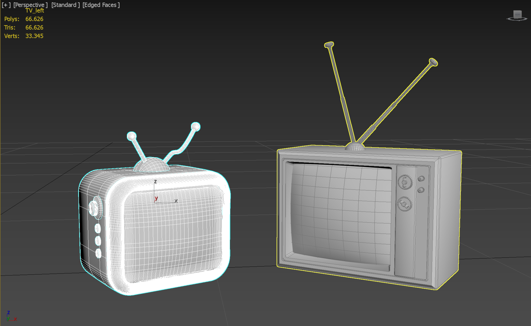 tv 3d model