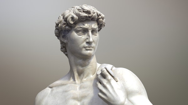 David statue 3D model - TurboSquid 1334758