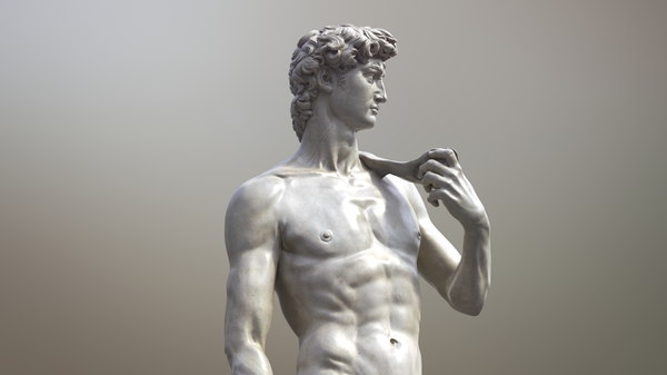 David statue 3D model - TurboSquid 1334758