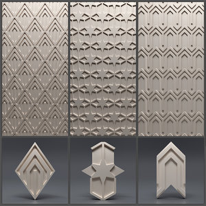 3 gypsum panels 3D - TurboSquid 1534825