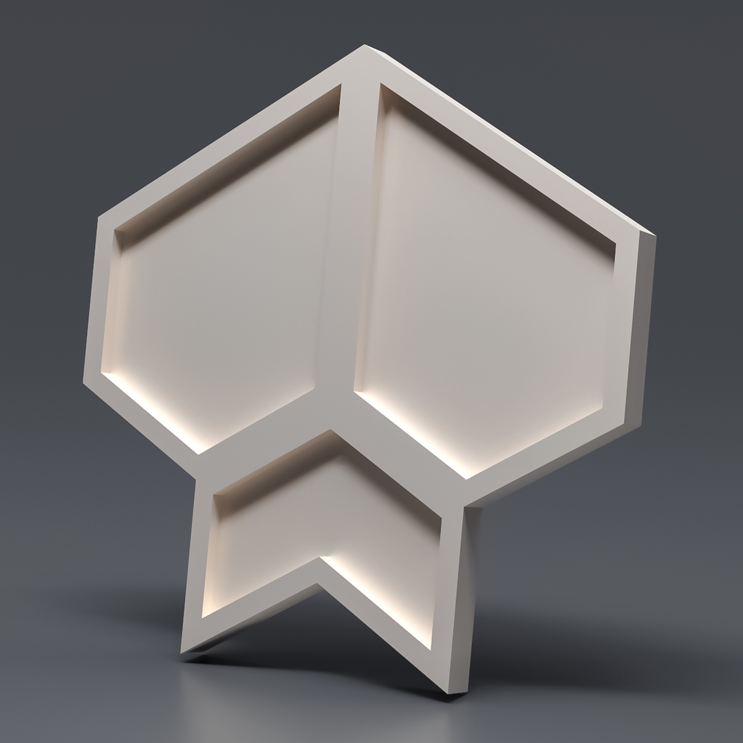 Gypsum panels 3D model - TurboSquid 1534845