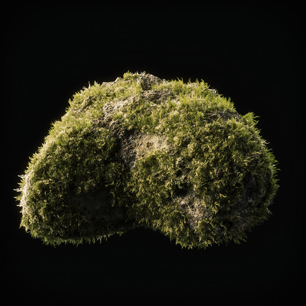 3D moss 14 model - TurboSquid 1535020