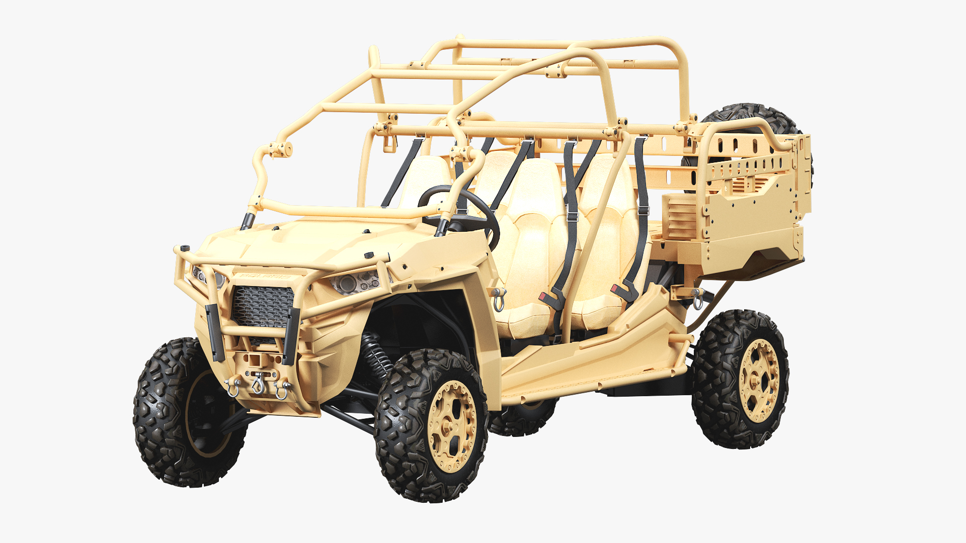 3D polaris mrzr 4 model - TurboSquid 1535081
