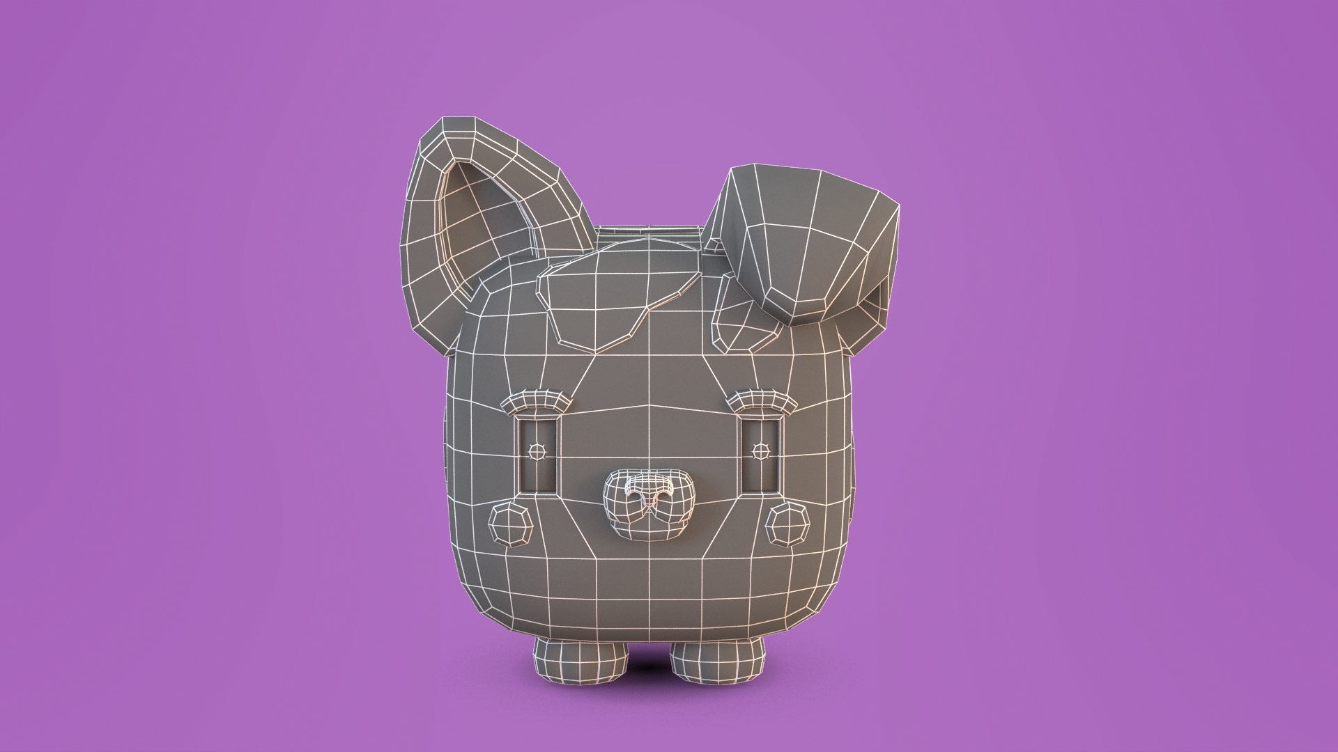 Cute cartoon dog 3D - TurboSquid 1535162