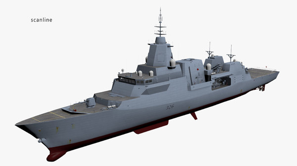 Type 26 frigate canadian 3D model - TurboSquid 1535330