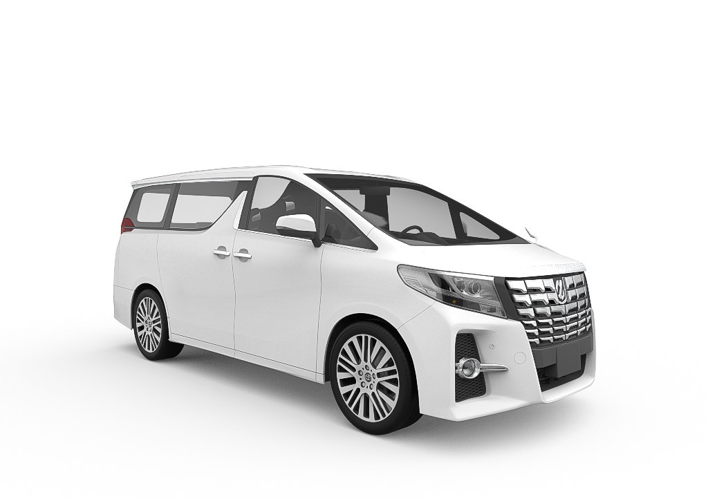 3D 2018 toyota alphard model - TurboSquid 1535407