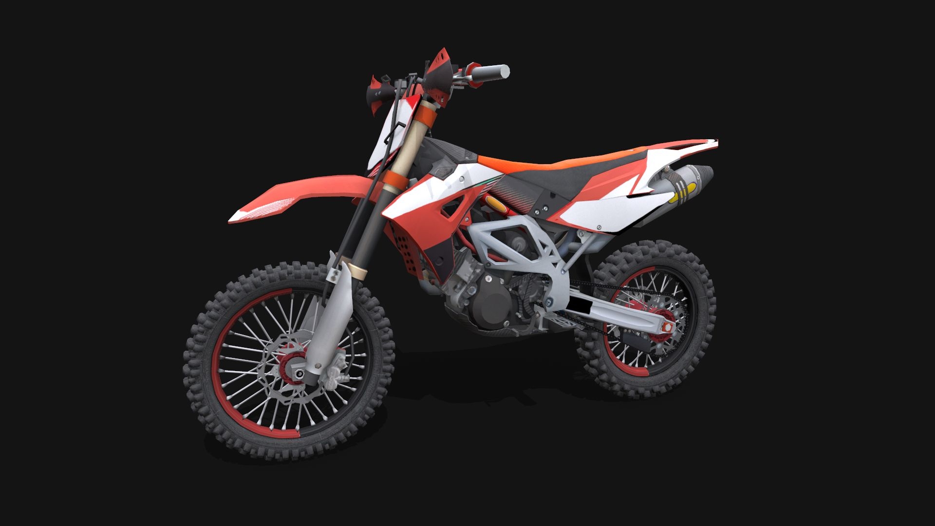 modelo 3d Aprilia MXV 450 - TurboSquid 1535533