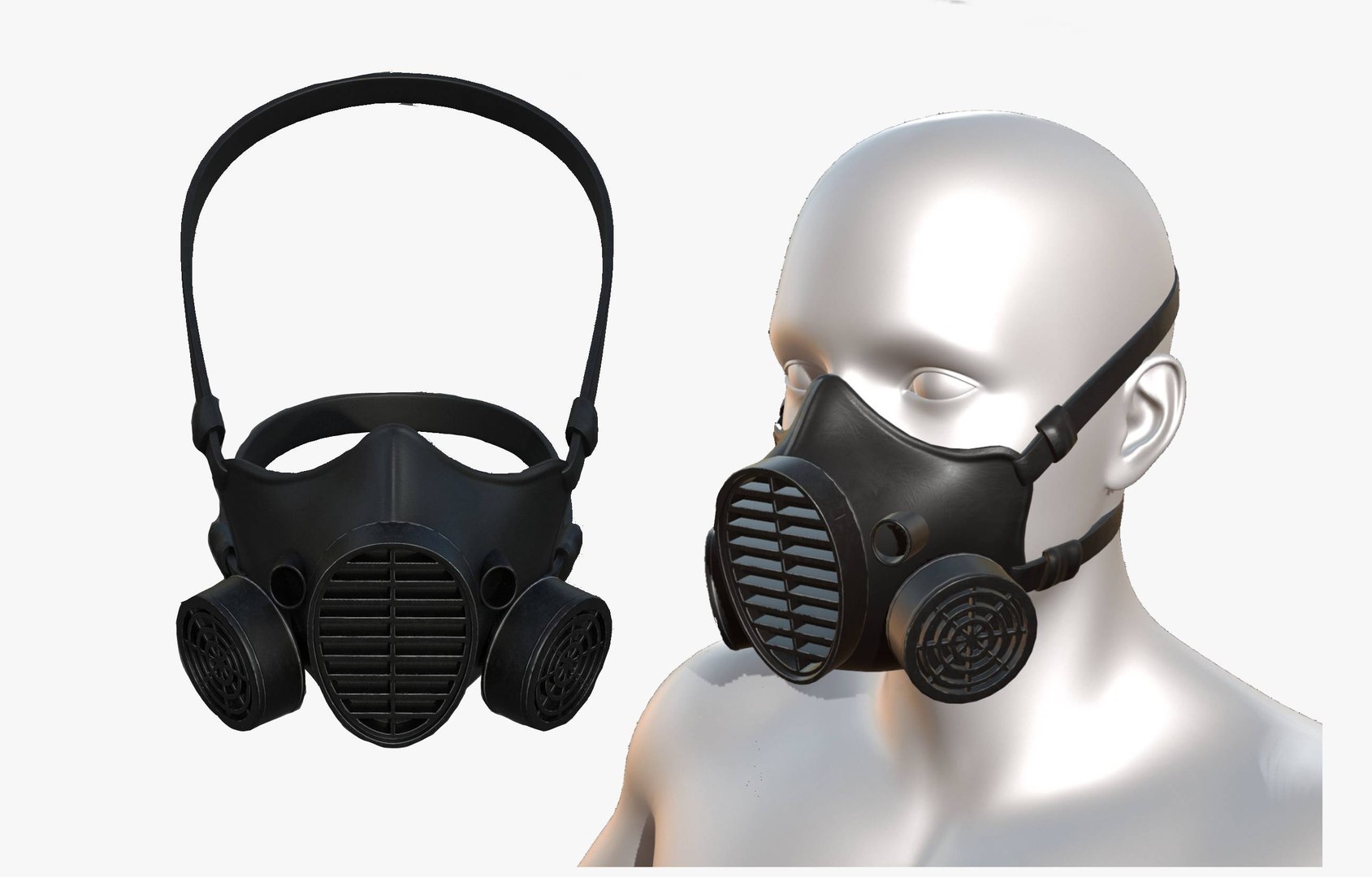 Mask protection 3D - TurboSquid 1535507