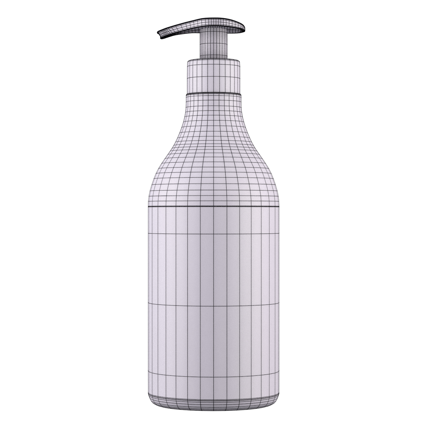 Bottle shampoo 3D model - TurboSquid 1535564