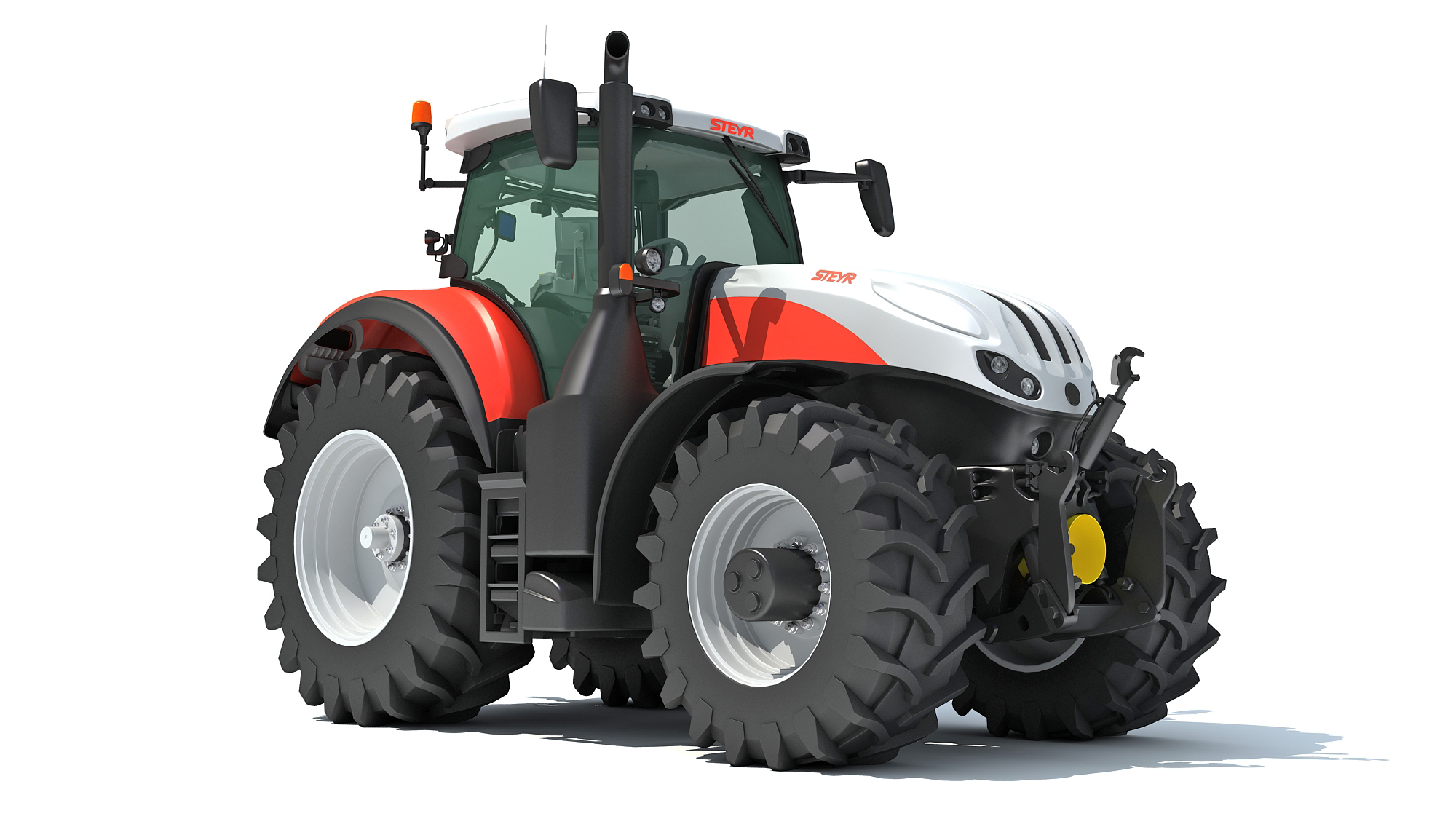 Steyr Traktor 3D-Modell - TurboSquid 1535660