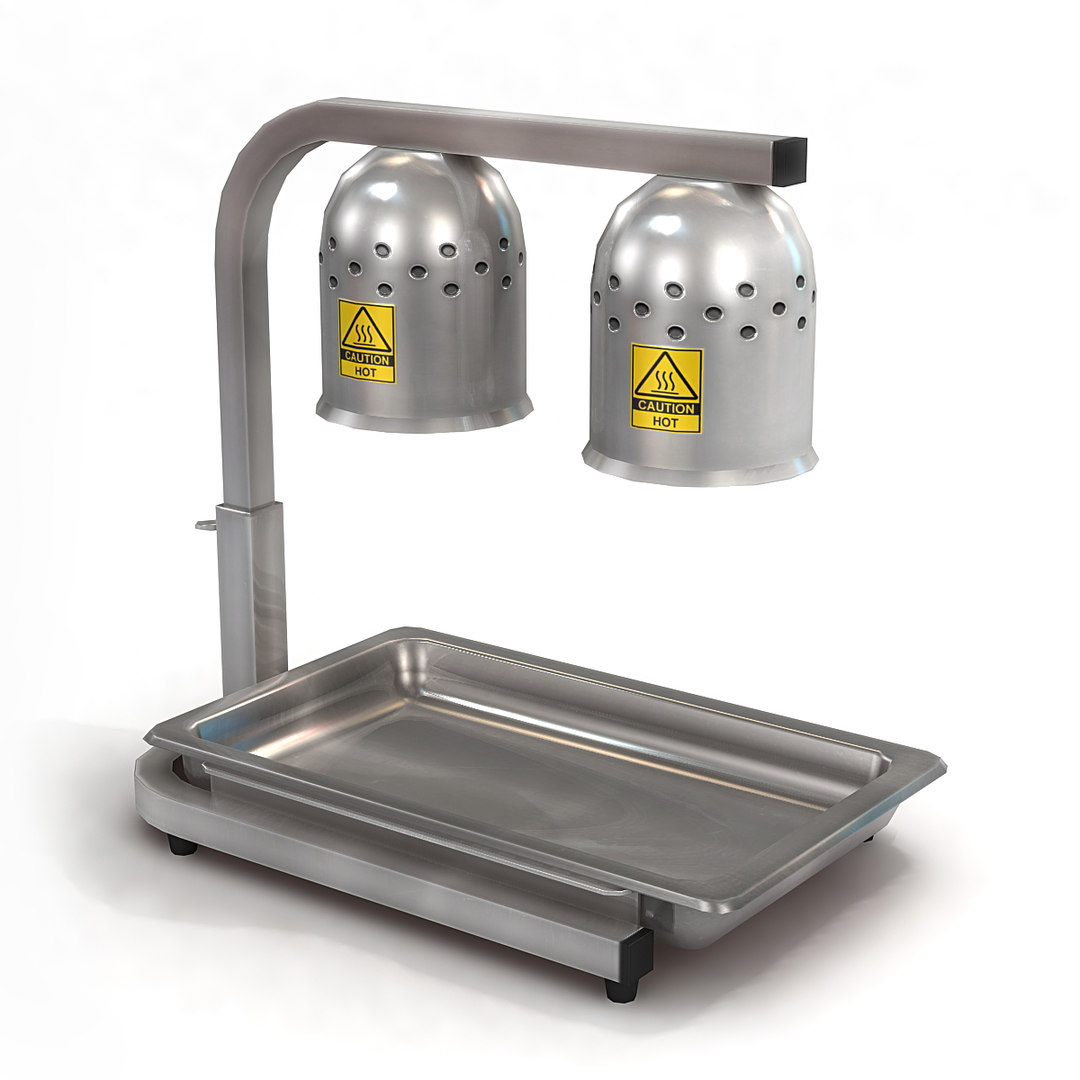 Commercial kitchen warming station model - TurboSquid 1535425