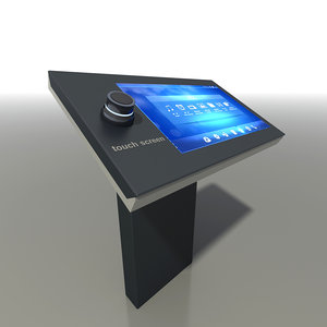 3D Touch-Screen Models | TurboSquid