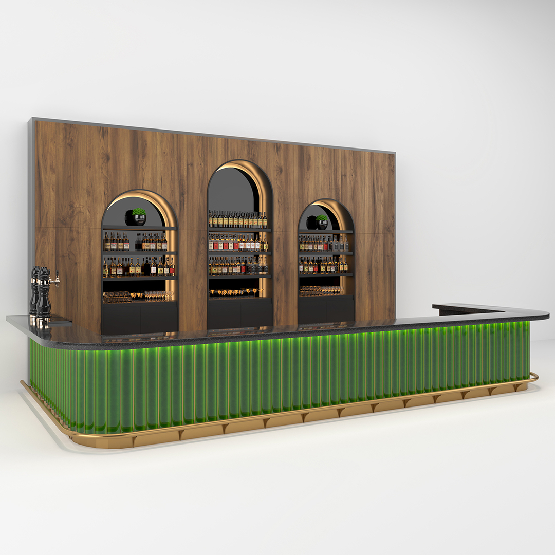 3D model bar counter - TurboSquid 1535718