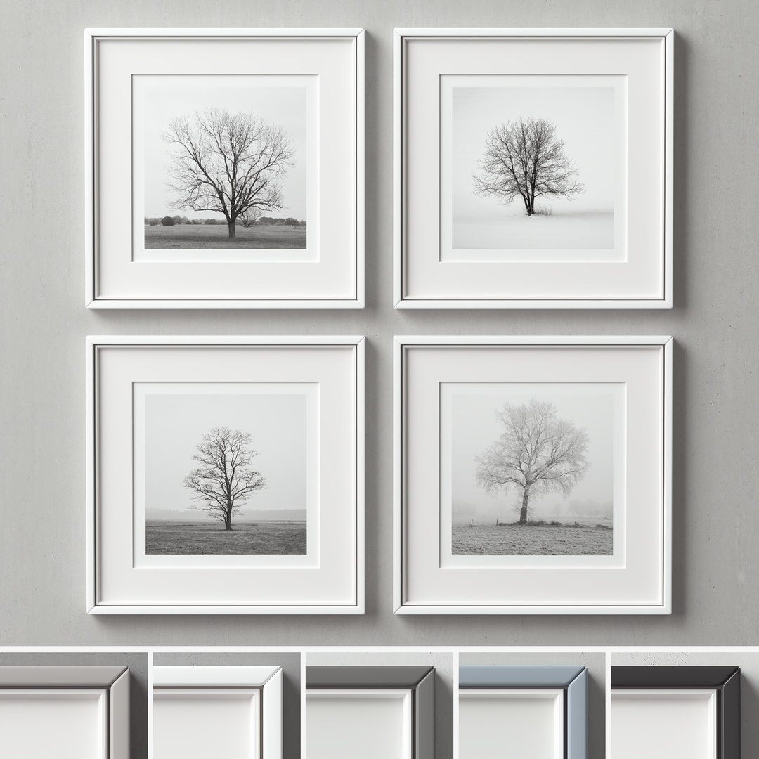 3D picture frames set - TurboSquid 1535797