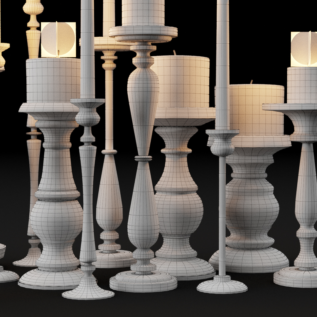 Lighting set 3D model - TurboSquid 1535789