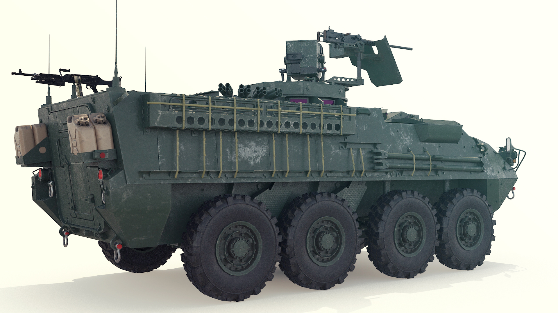 Ready m1127 stryker 3D model - TurboSquid 1535810