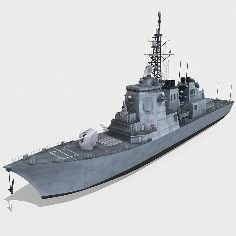 3D модель Kongo Ddg 173 - TurboSquid 1534990